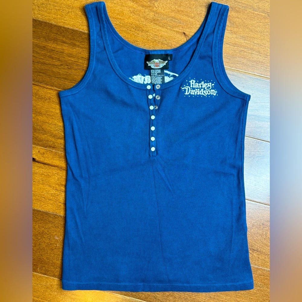 Vintage Harley Davidson Tank - Gem